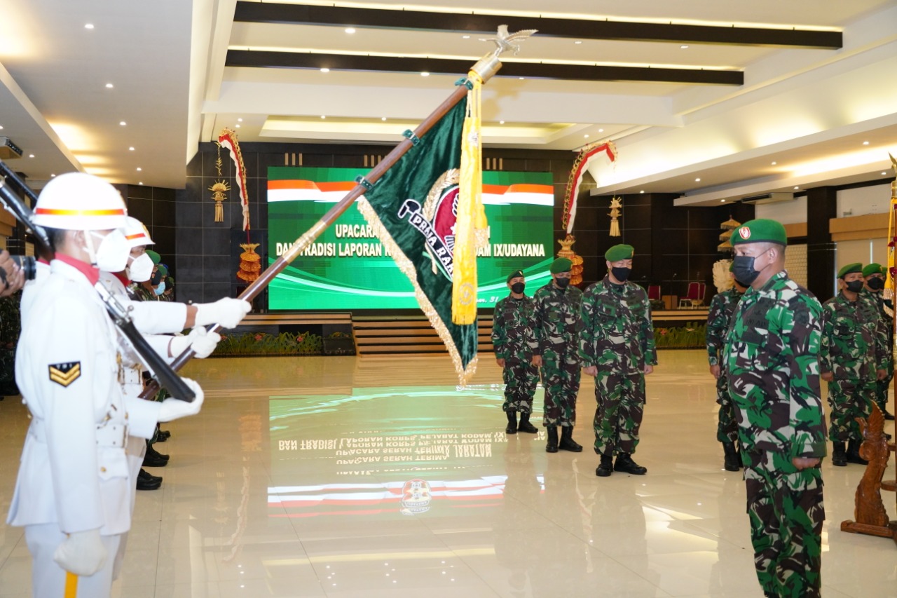 10 Jabatan Dilingkungan Kodam IX/Udayana Diserahterimakan – Prabu News