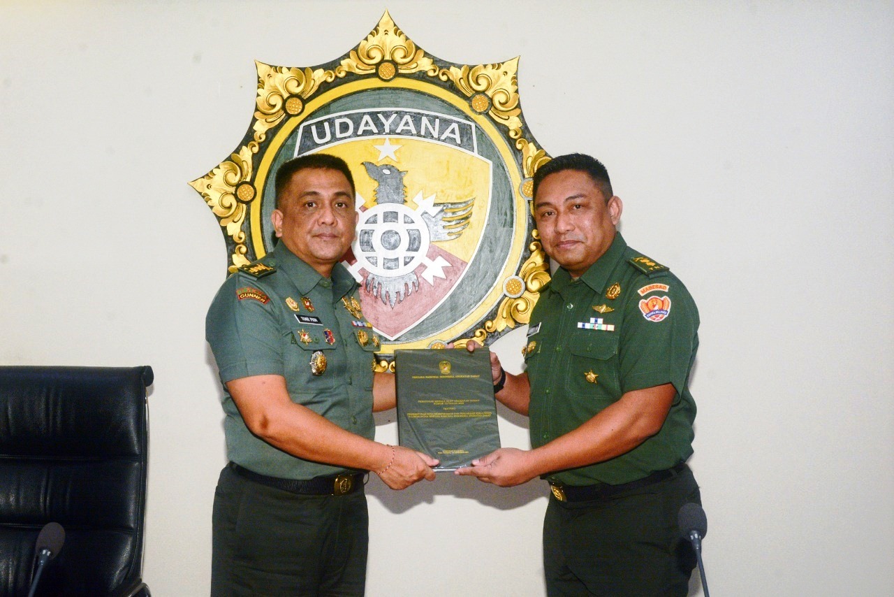 Kodam IX/Udayana Wujudkan Tata Kelola Kerja Sama Yang Bersih dan ...